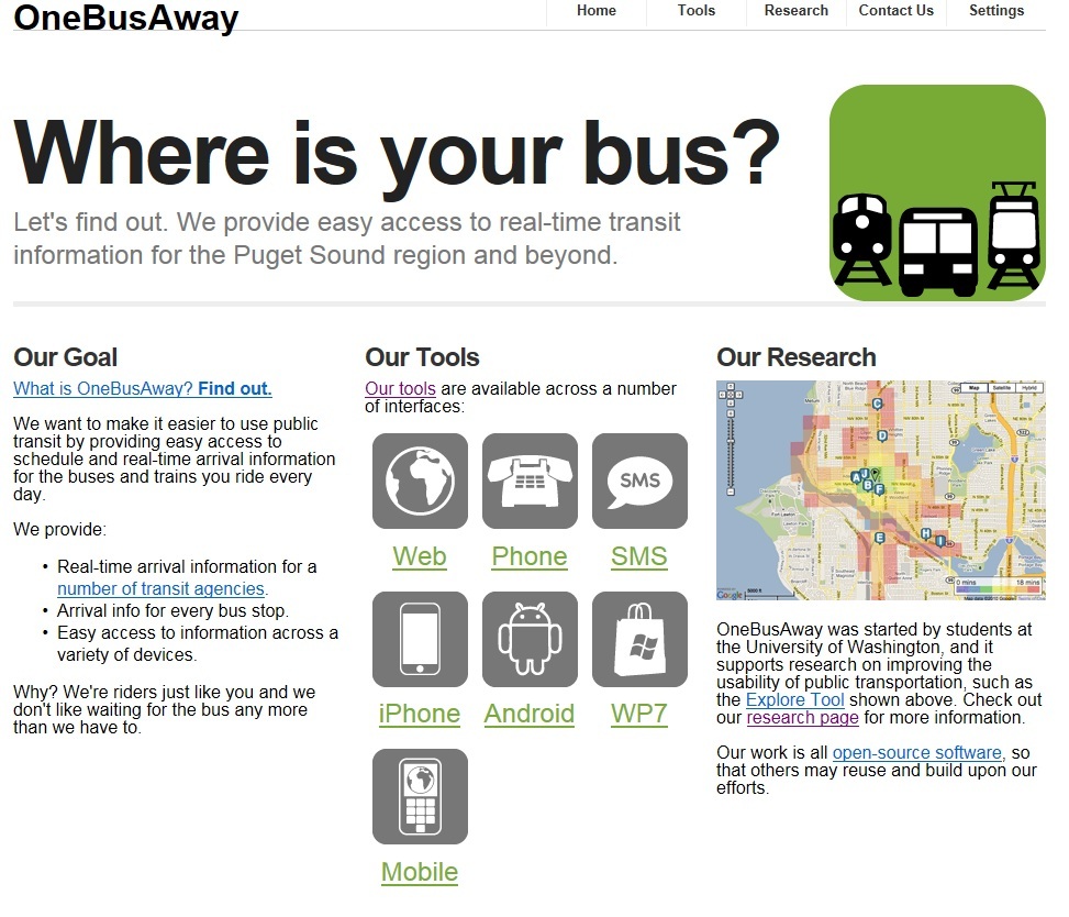 Allen School News » OneBusAway transitions to Metro