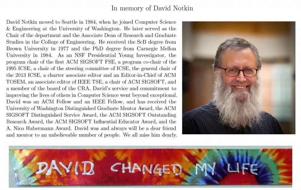 Allen School News » FuSE 2013 (Foundations of Software Engineering ...